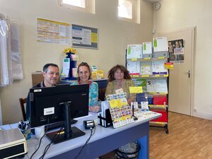 Fin prêt pour l'ouverture de l'Agence Postale Communale